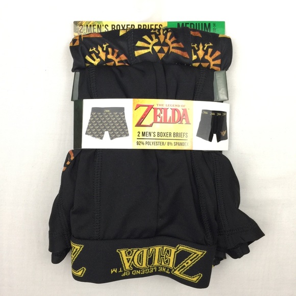 Nintendo | Underwear & Socks | Legend Of Zelda Mens Boxer Briefs 2 Pack ...